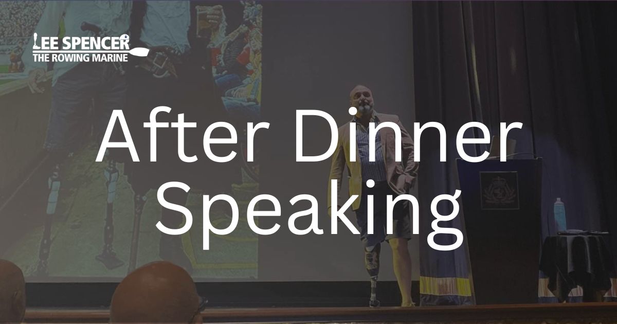After Dinner Speaker for Hire | UK Business Events | Lee Spencer
